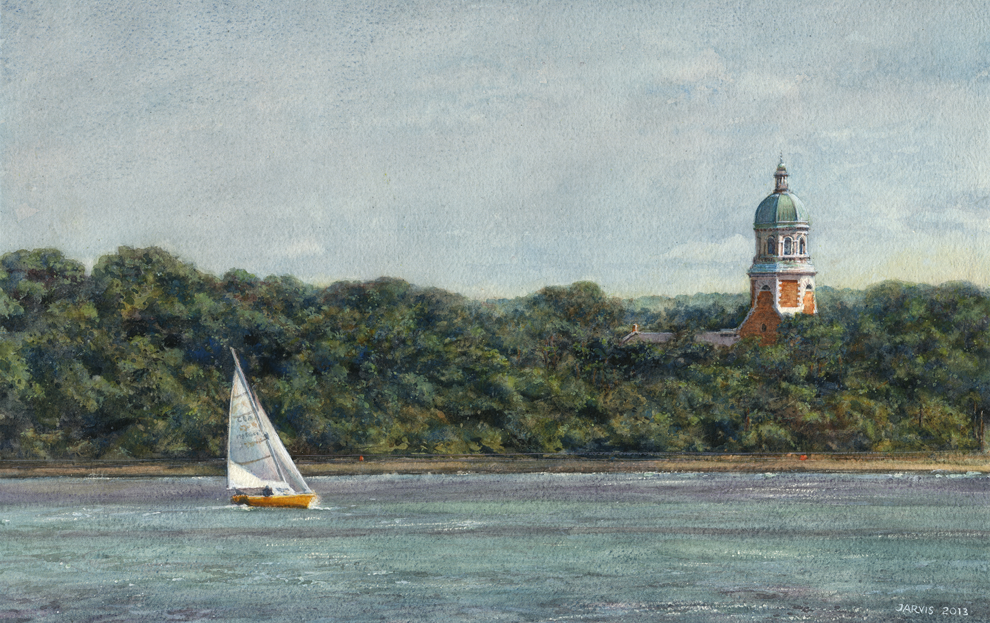 The Royal Victoria Country Park: by Peter Jarvis, architectural illustrator