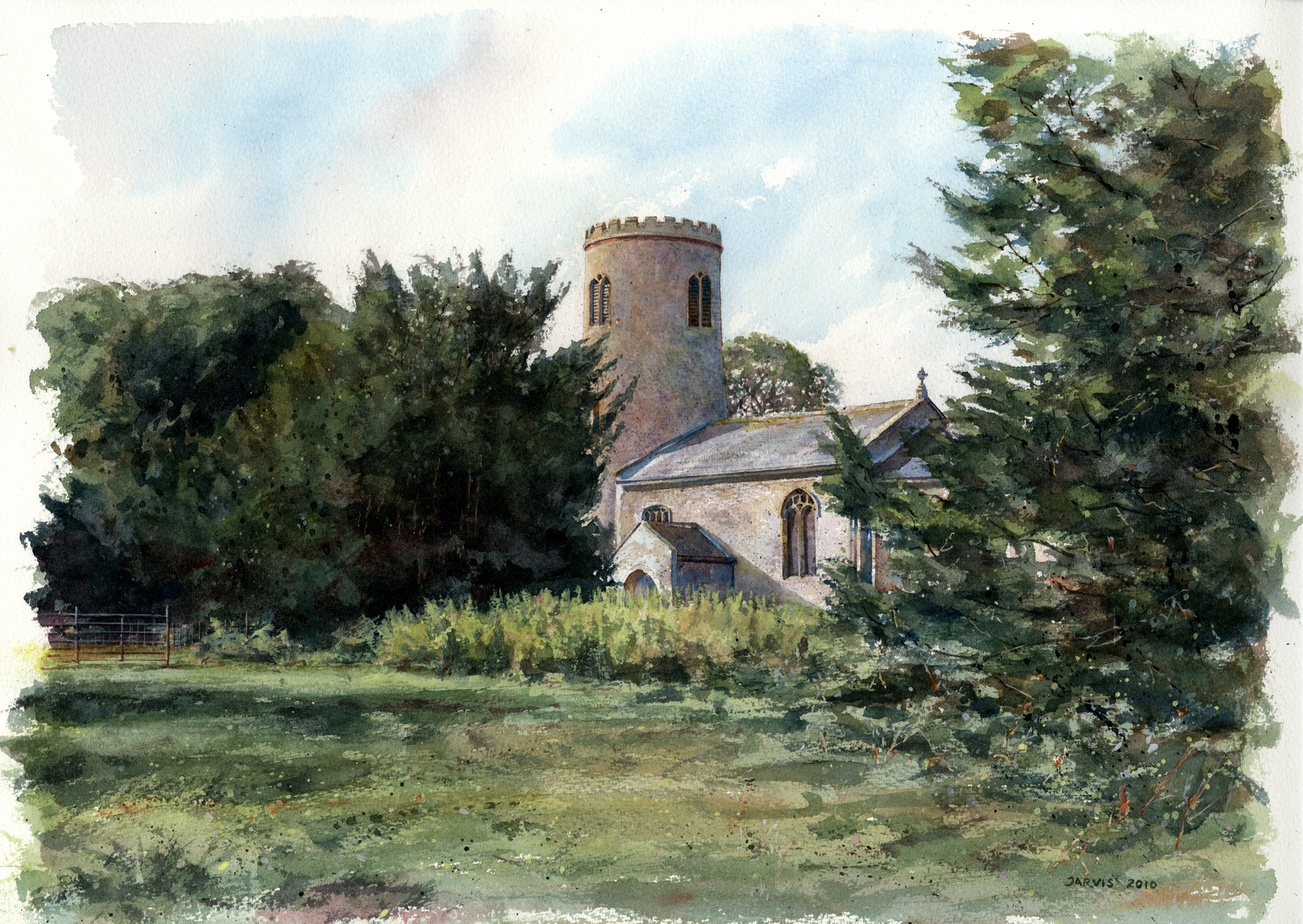 St John the Baptist, Morningthorpe: by Peter Jarvis, architectural ...