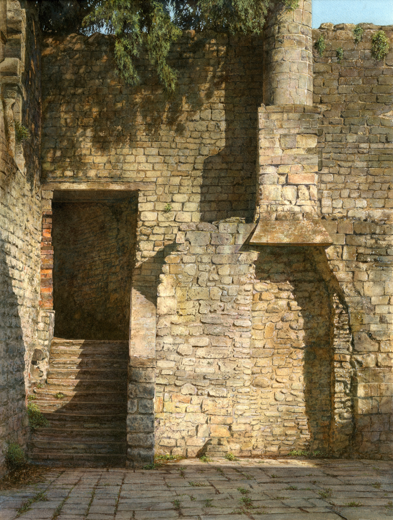 King John's Palace Southampton: by Peter Jarvis, architectural illustrator
