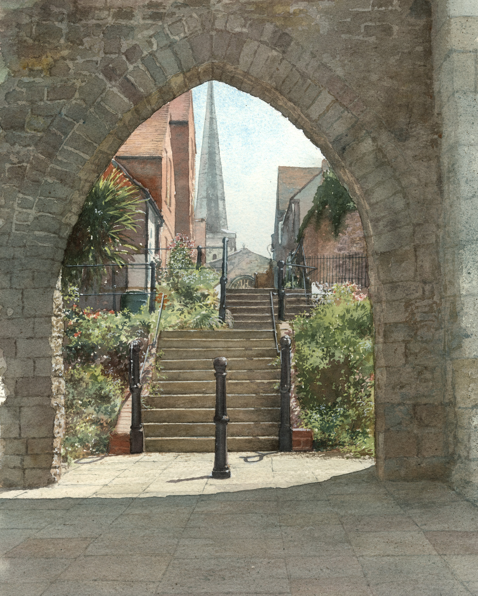 The Arch: by Peter Jarvis, architectural illustrator