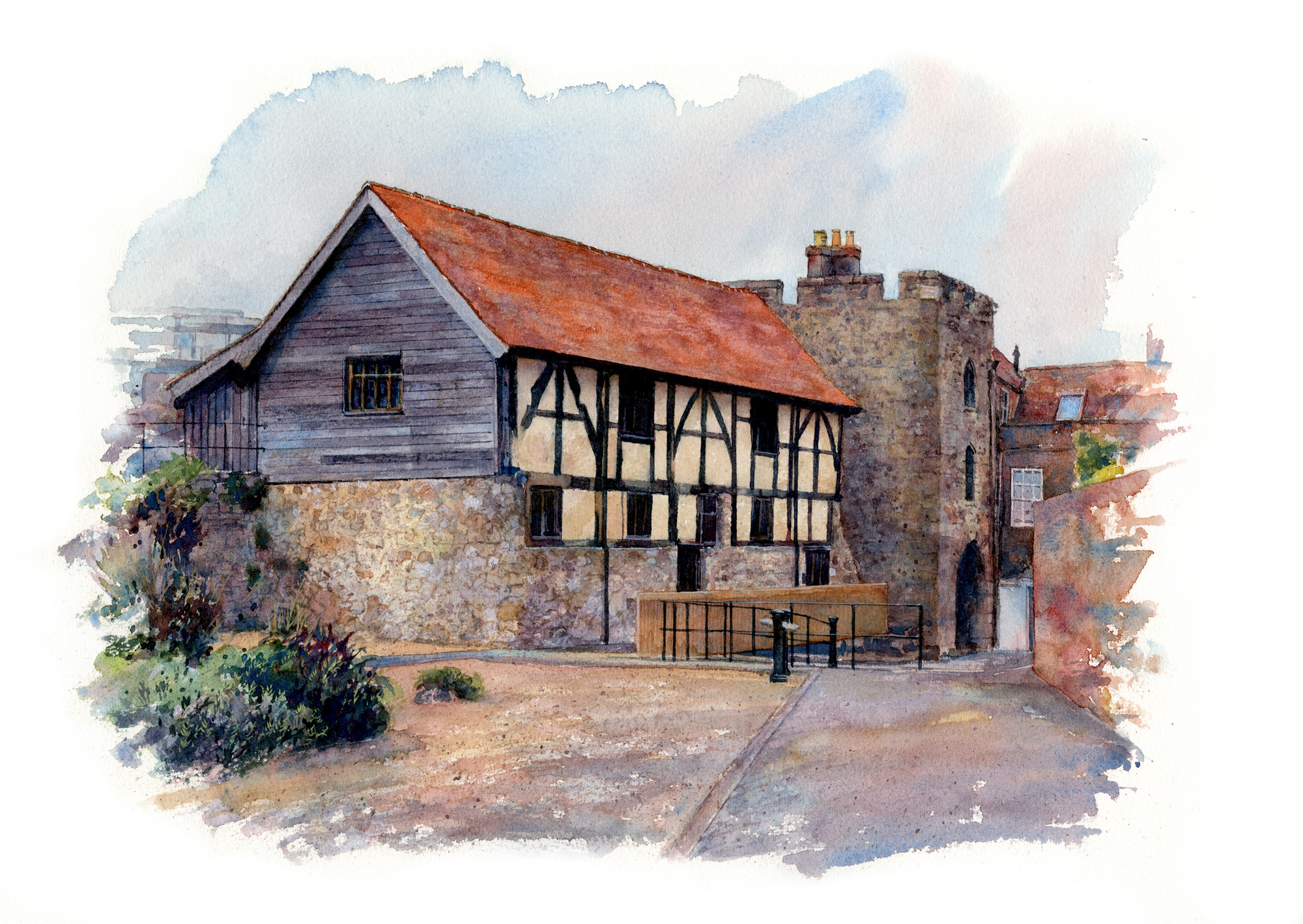 Westgate Hall (Formally Tudor Merchants' Hall): by Peter Jarvis ...