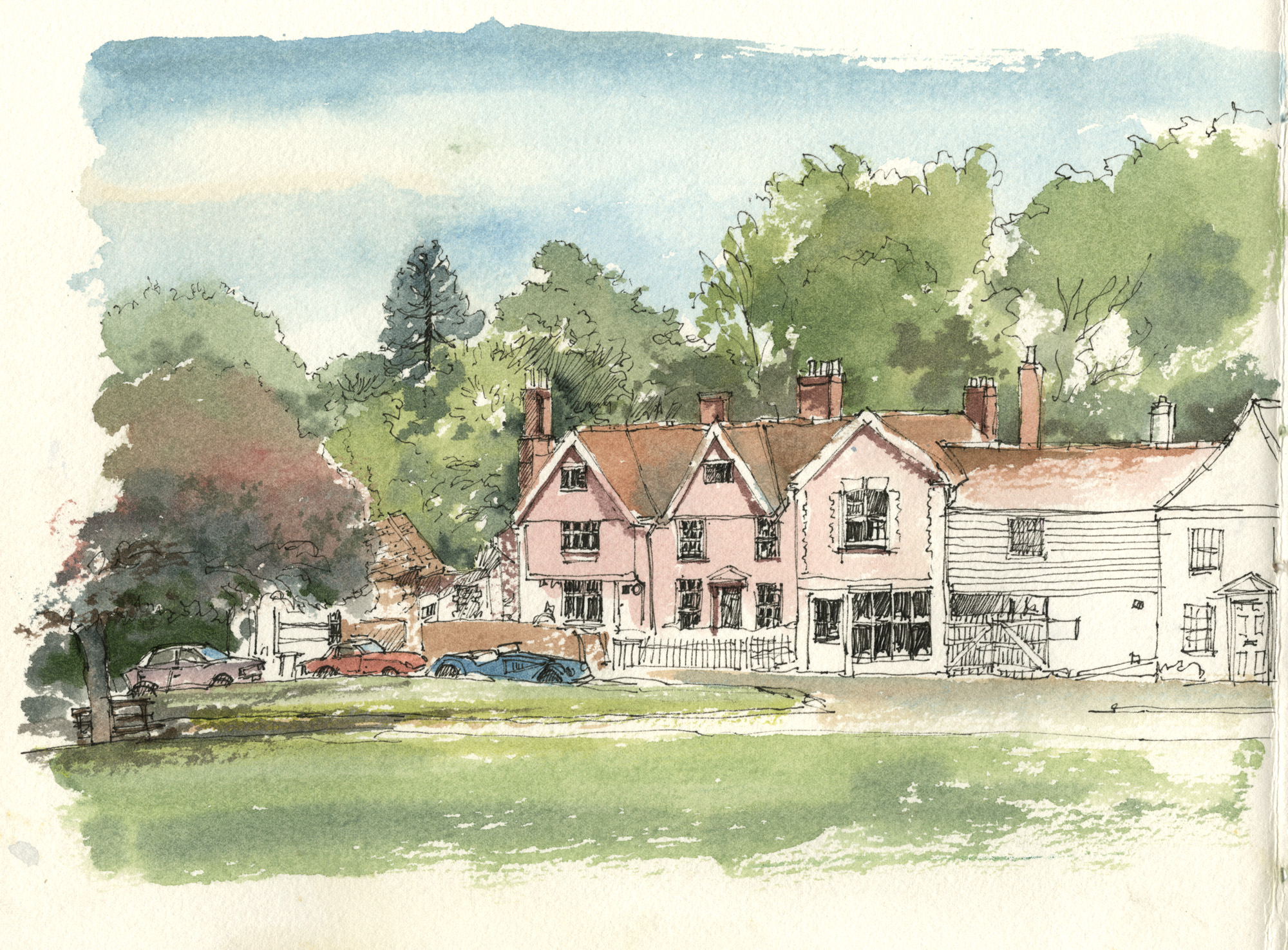 Clare Suffolk: by Peter Jarvis, architectural illustrator