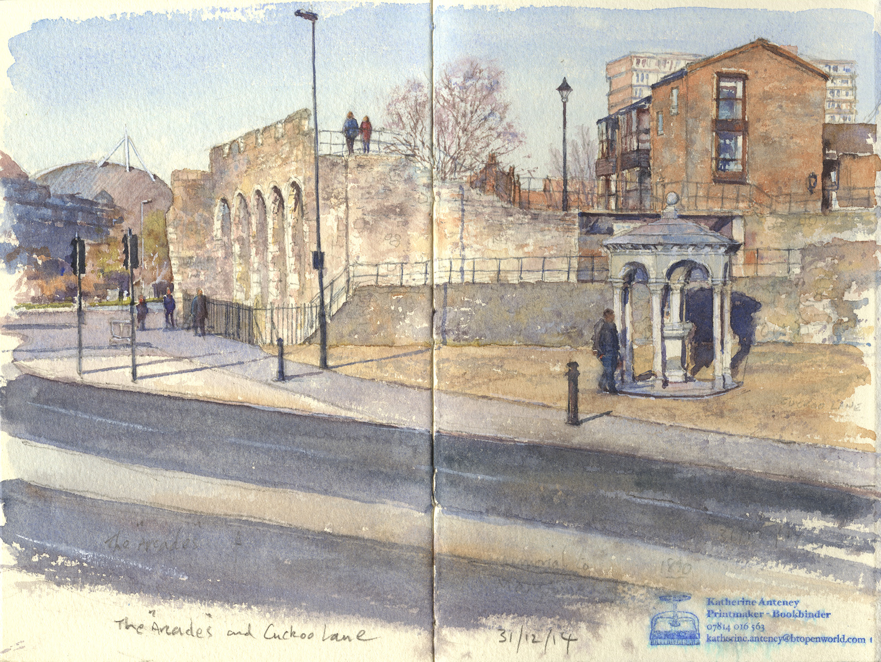 Cuckoo Lane : by Peter Jarvis, architectural illustrator