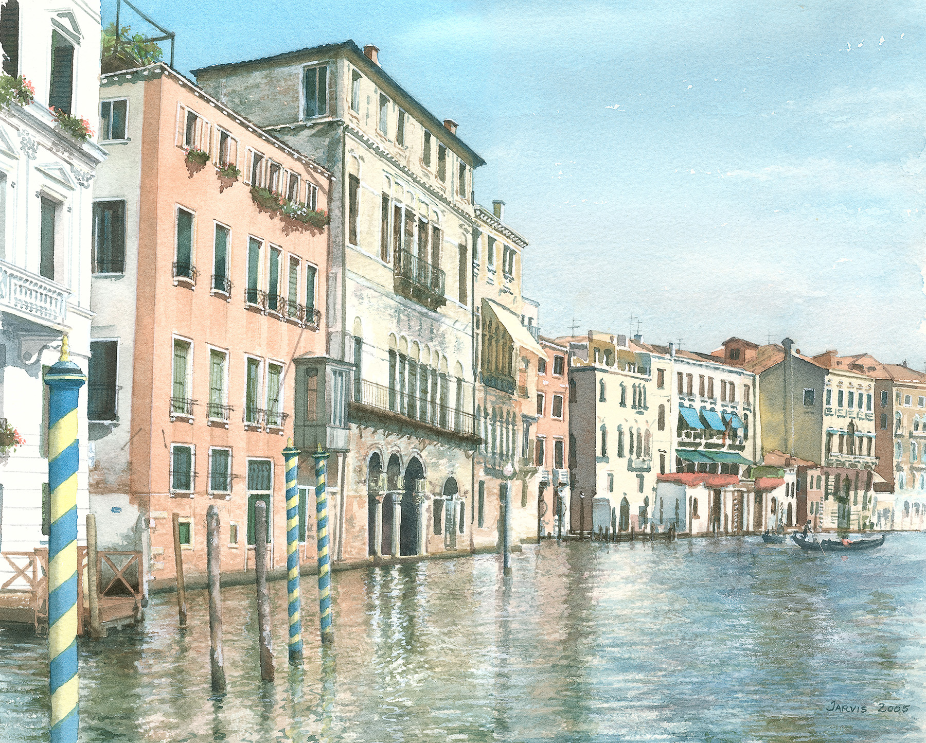 Venice: by Peter Jarvis, architectural illustrator